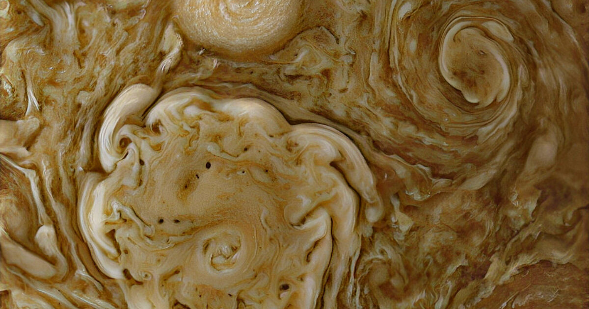 Jupiter's circumpolar cyclone | The Planetary Society