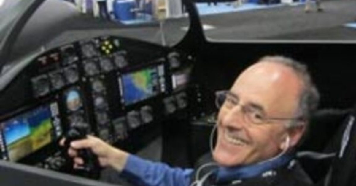 A happy Mat Kaplan in the XCOR Lynx cockpit's… | The Planetary Society