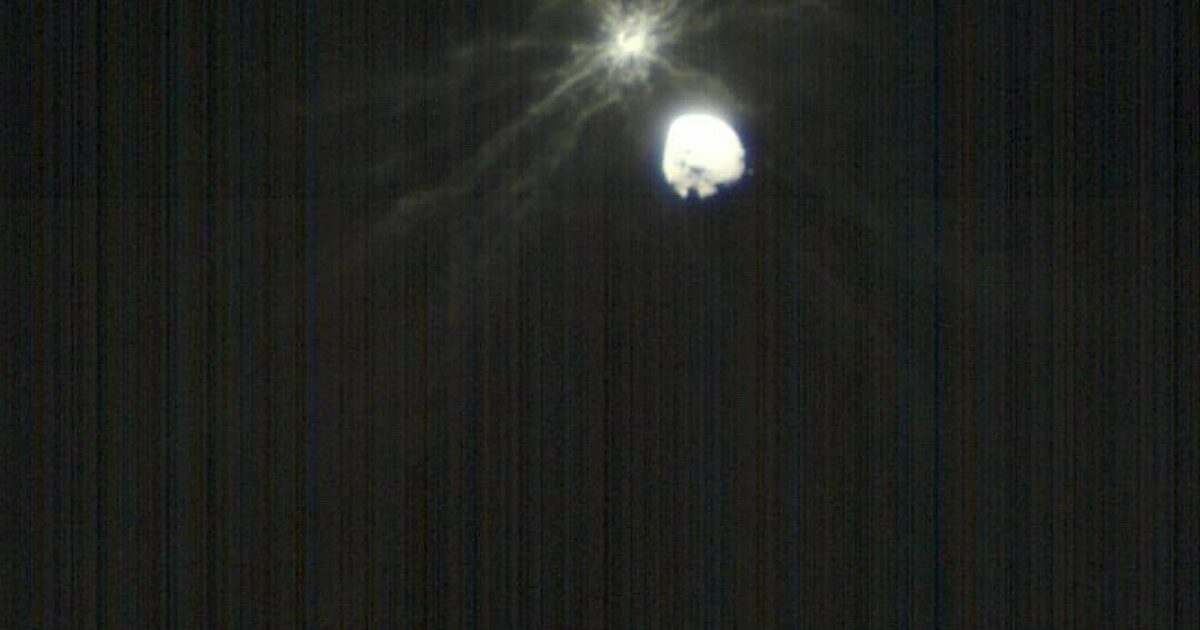 One of LICIACube's stunning views of DART's… | The Planetary Society