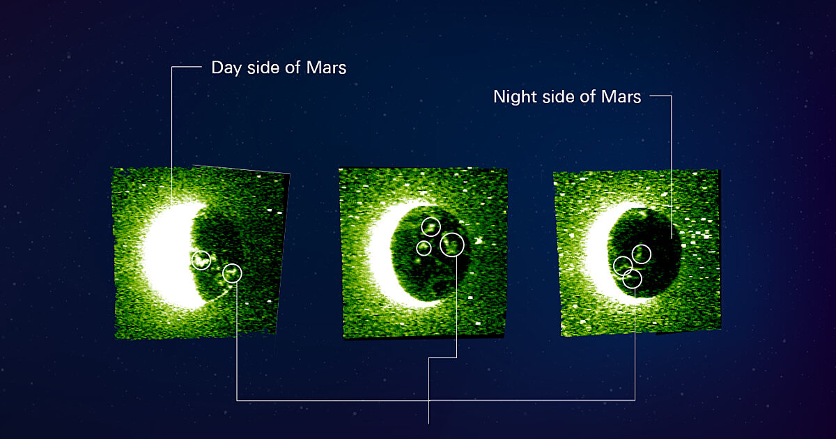 Discrete aurora on Mars | The Planetary Society