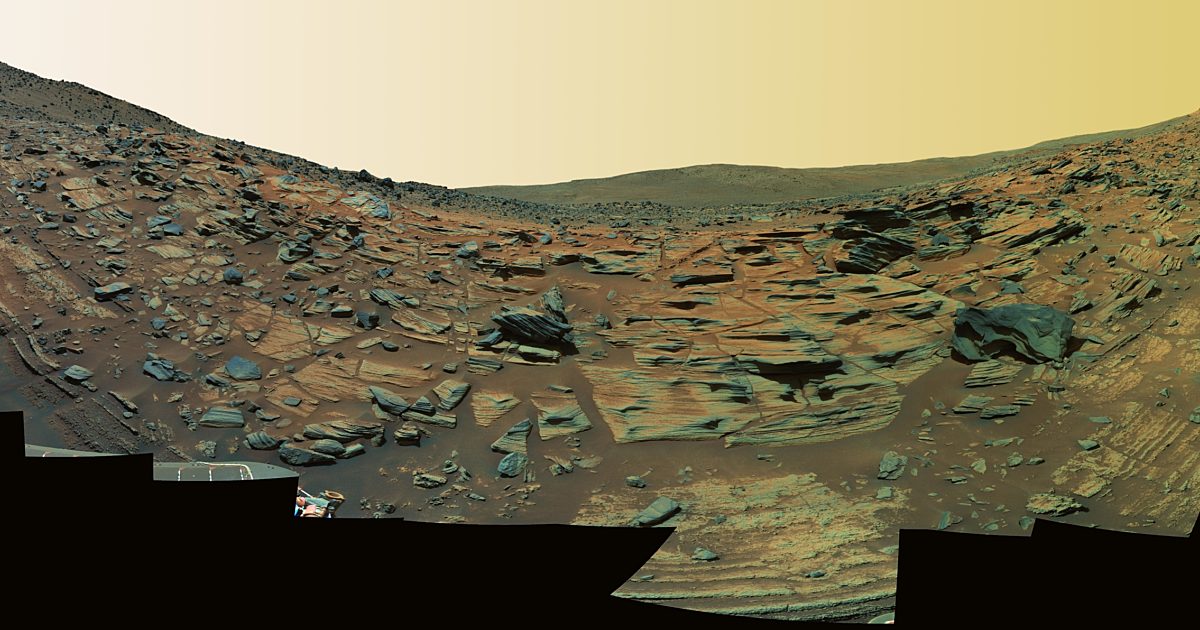 Mars Home Plate Panorama | The Planetary Society