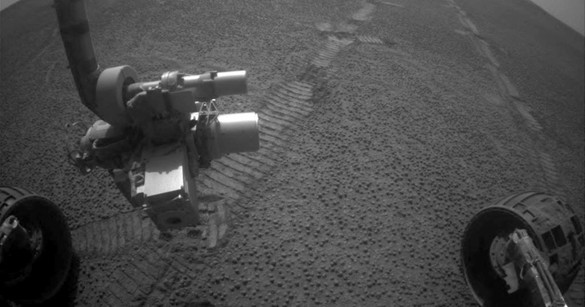 Blueberries under Opportunity's wheels, sol… | The Planetary Society