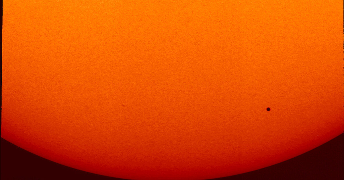 Mercury transiting the Sun | The Planetary Society