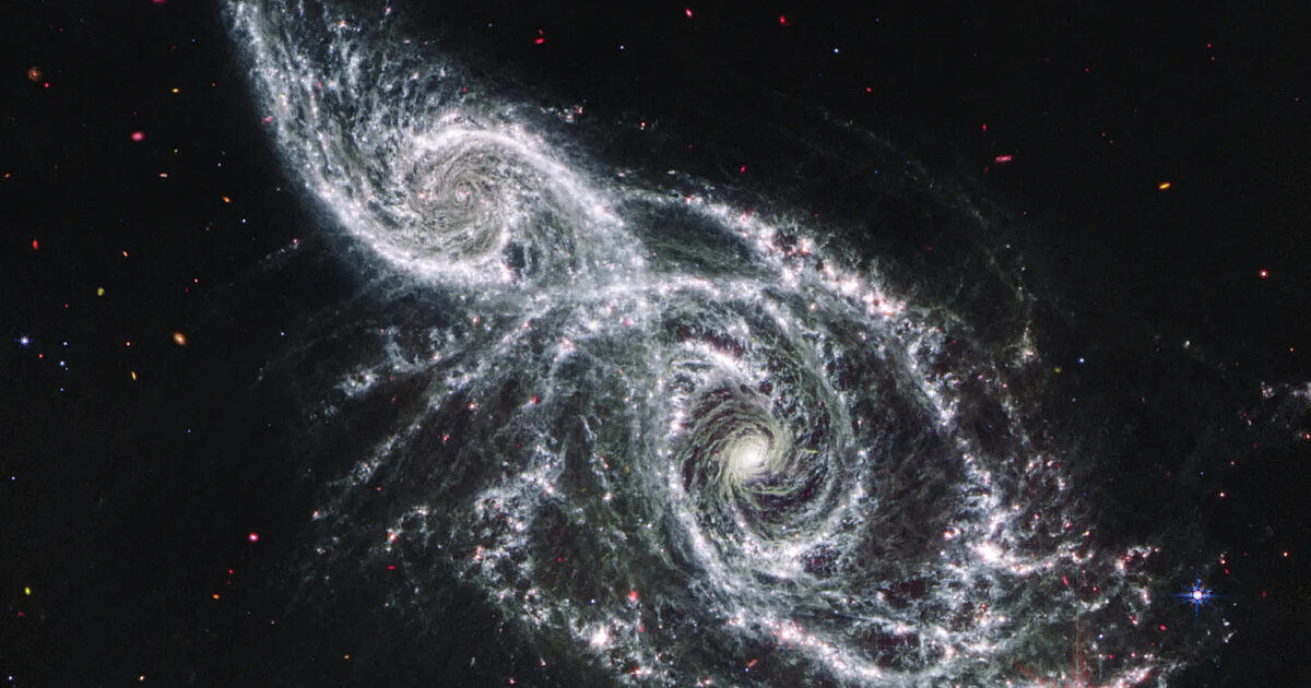 IC 2163 and NGC 2207 | The Planetary Society