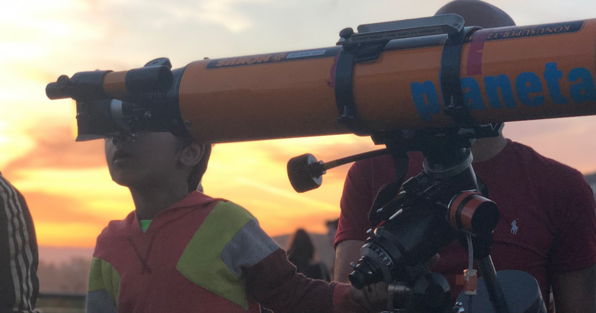 Star Party at Sunset | The Planetary Society