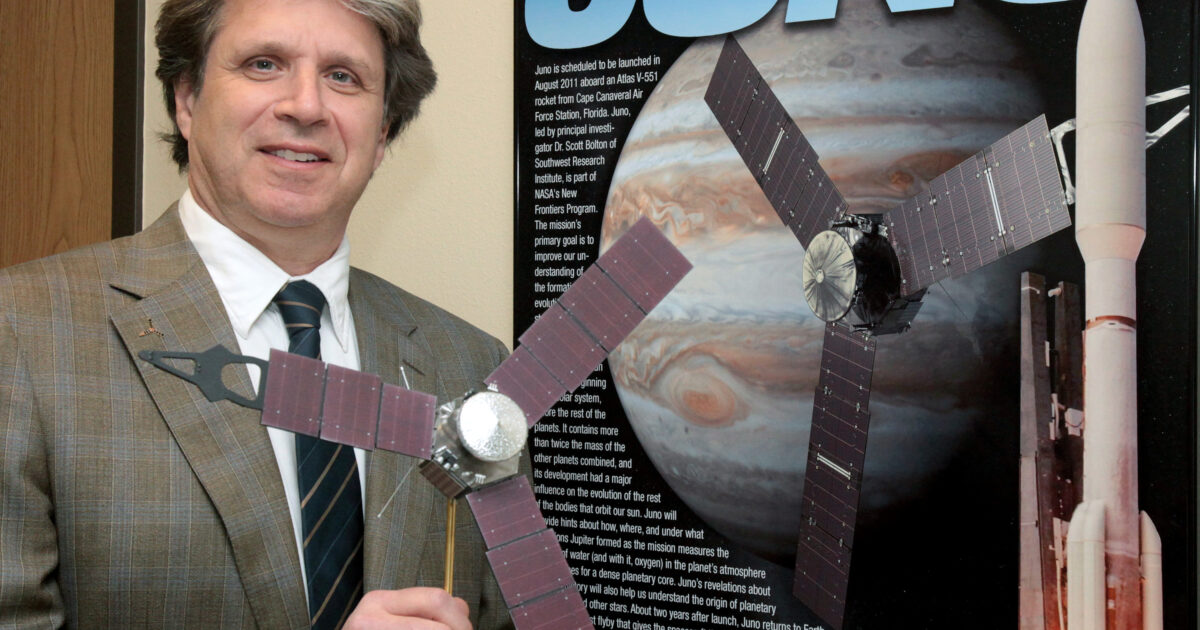 Scott Bolton Principal Investigator of Juno | The Planetary Society