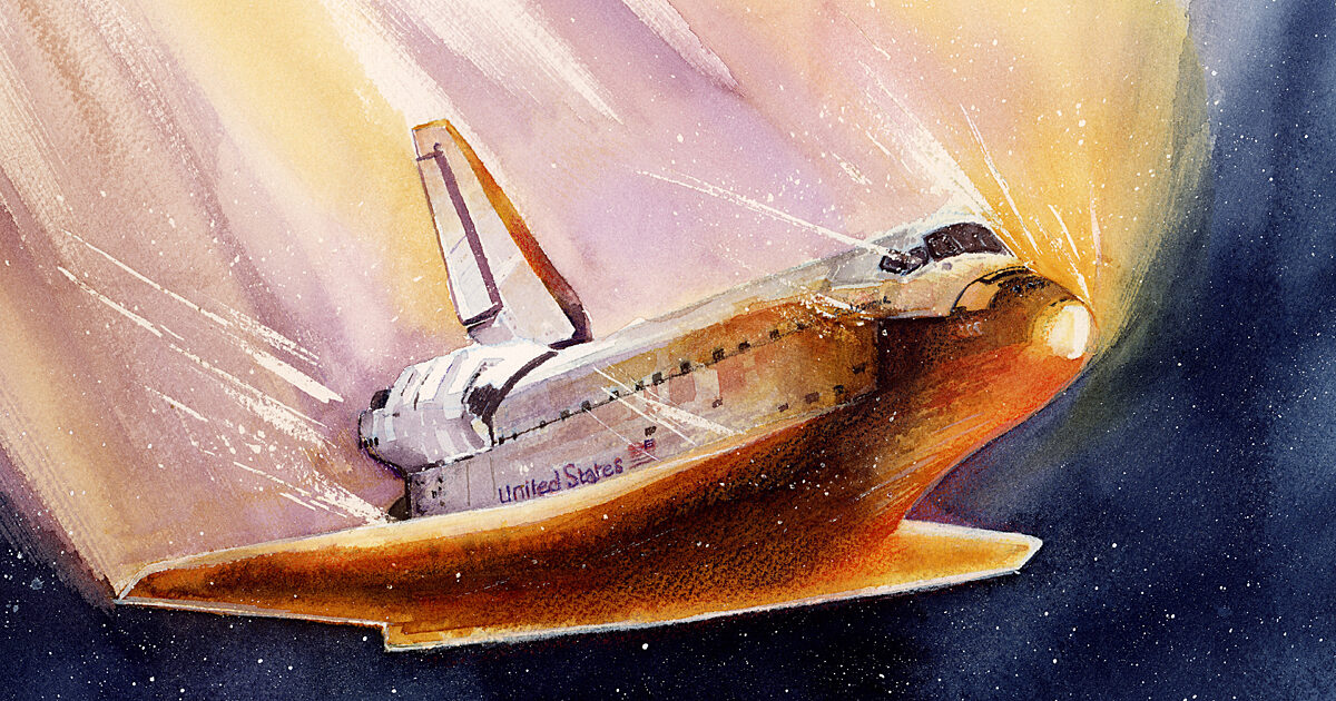 STS-72 Returning Home | The Planetary Society