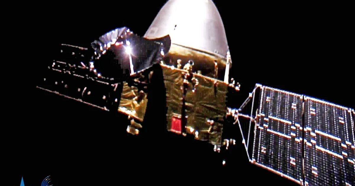 Tianwen-1 in interplanetary space | The Planetary Society