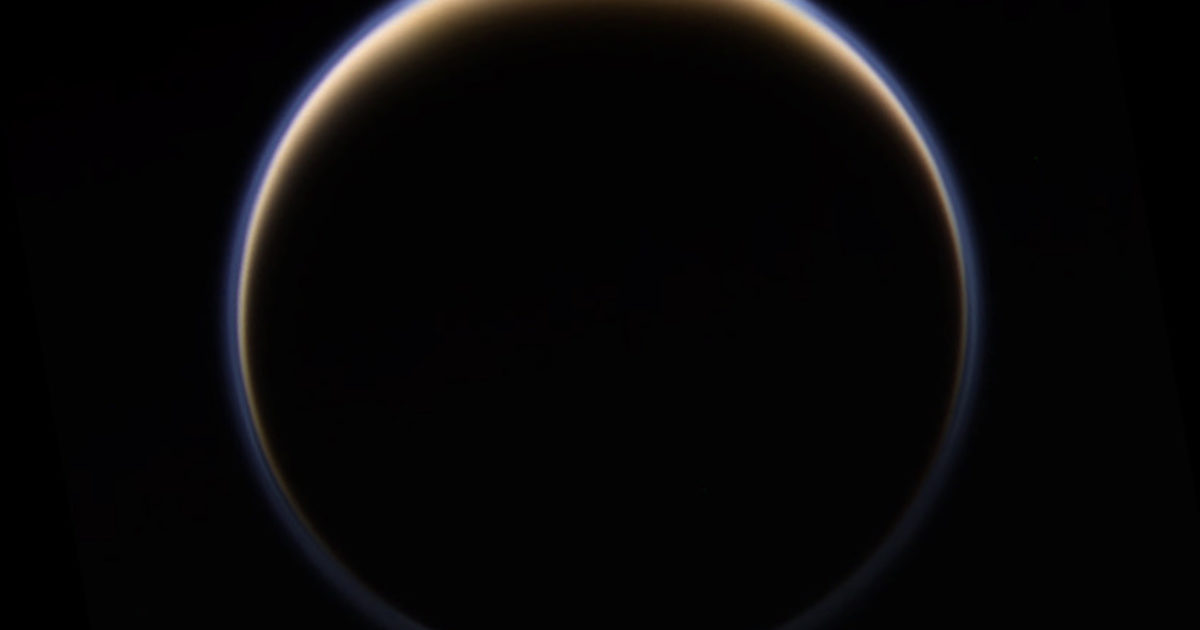 Crescent Titan with a cloud cap? | The Planetary Society