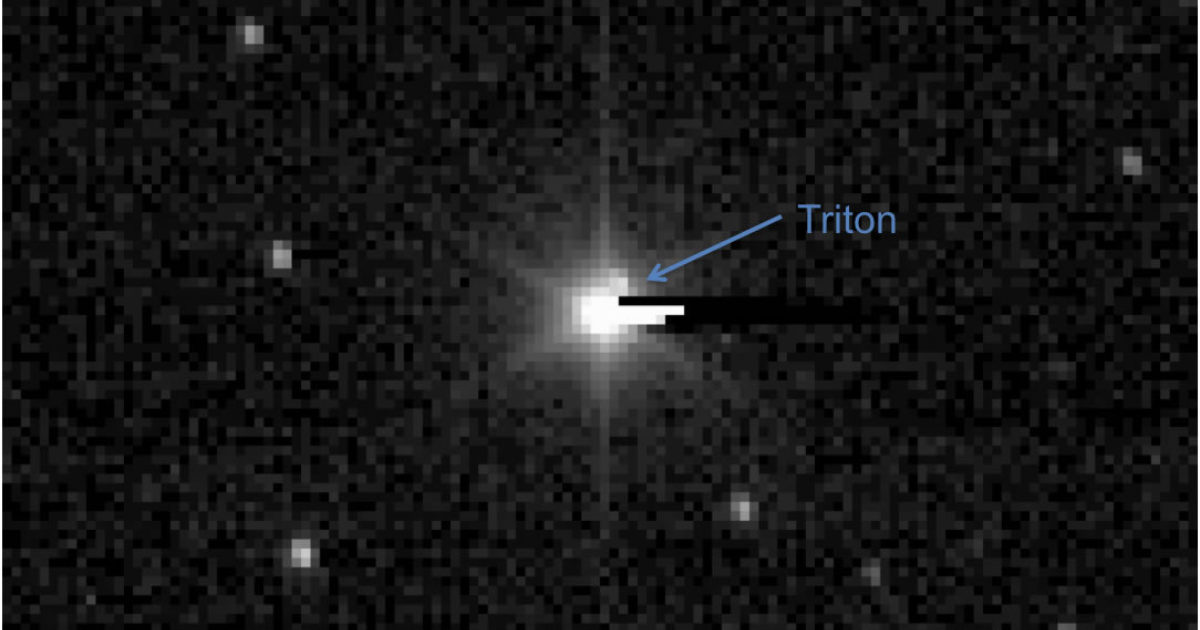 Neptune and Triton from New Horizons, July… | The Planetary Society