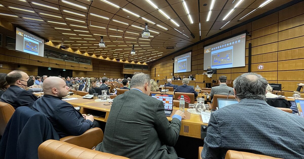 UN conference room at the 2023 Planetary… | The Planetary Society