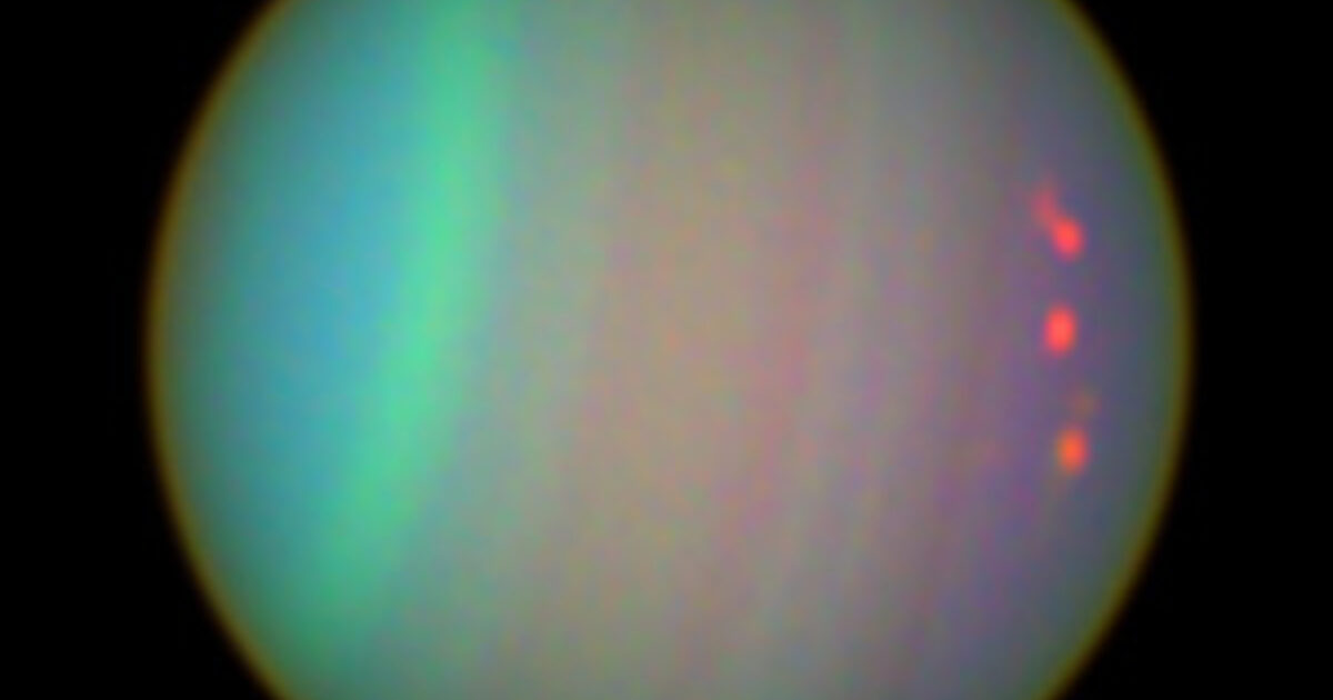 Uranus in false color from Hubble | The Planetary Society