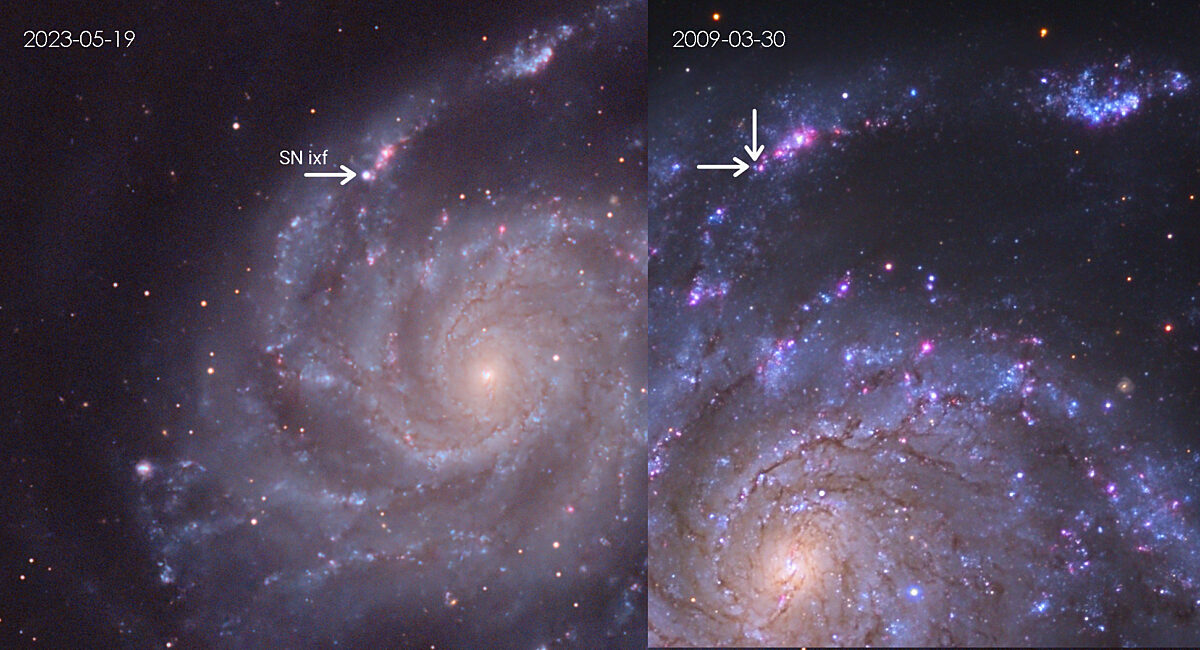 Supernova in M101 | The Planetary Society