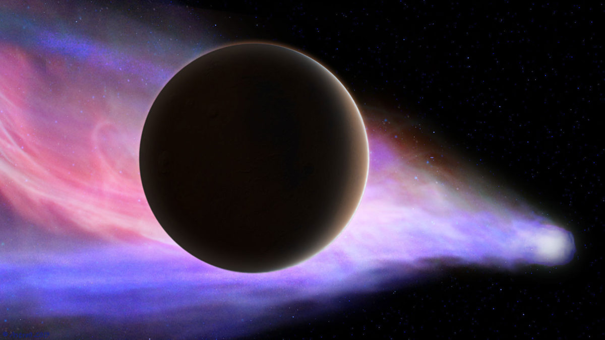 Artist's concept of comet Siding Spring… | The Planetary Society