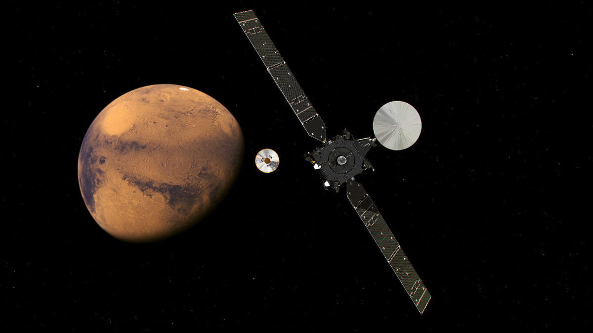 ExoMars TGO and Schiaparelli approach Mars | The Planetary Society