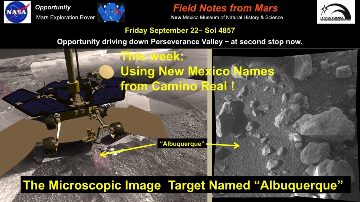 Opportunity status as of sol 4857, slide 33 | The Planetary Society