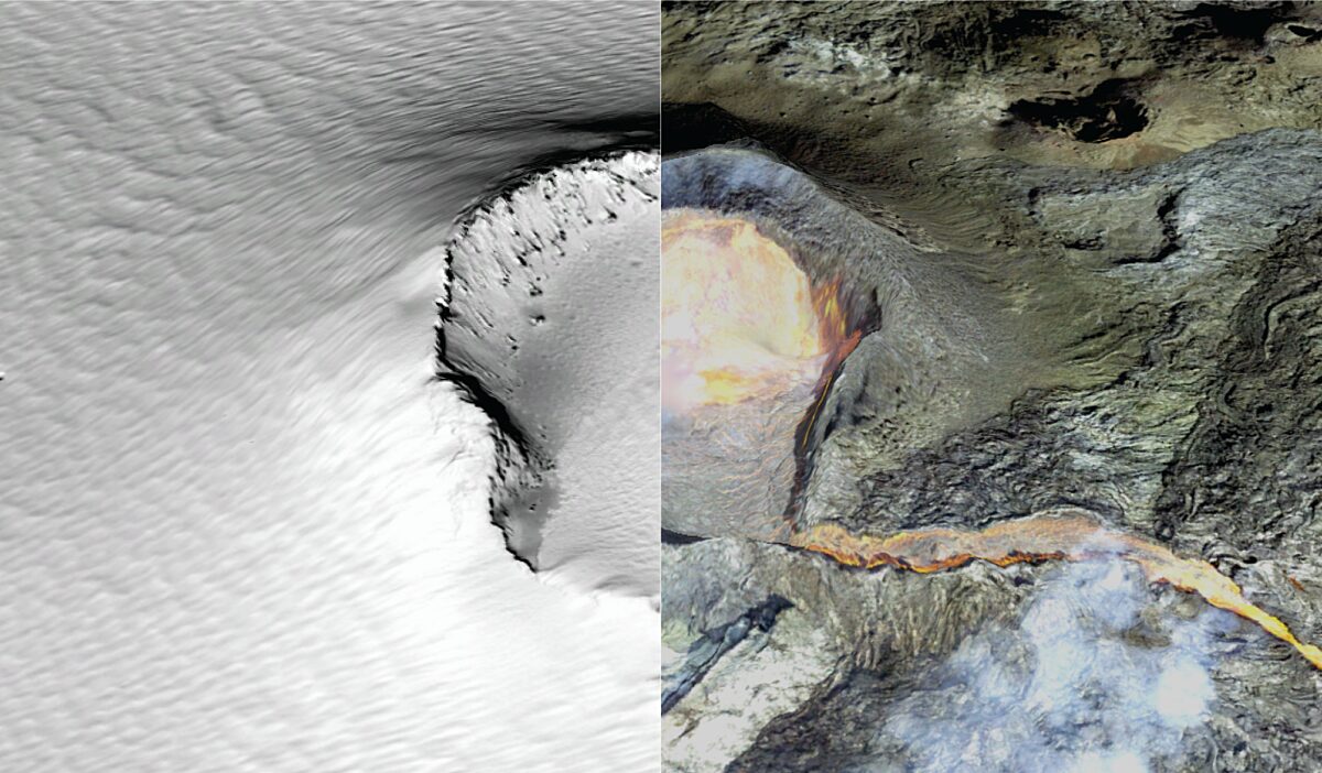 Spatter cones on Mars and Earth | The Planetary Society