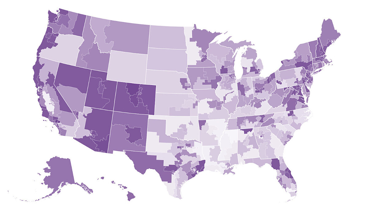 June 2025 advocacy map | The Planetary Society
