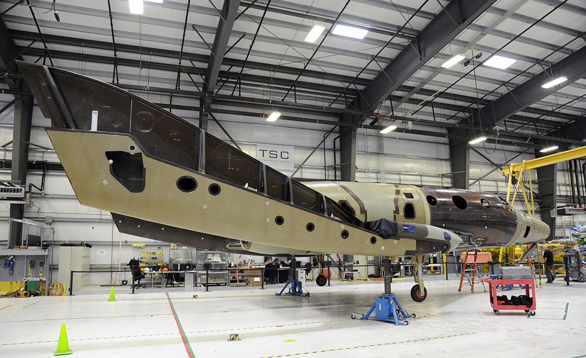 Second SpaceShipTwo under construction - 2 | The Planetary Society