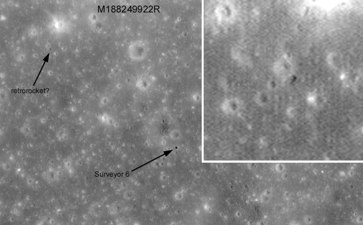 Surveyor 6 landing site and possible… | The Planetary Society