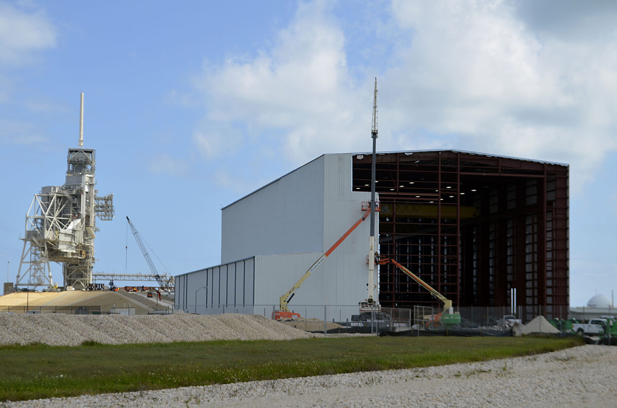SpaceX hangar at pad 39A | The Planetary Society