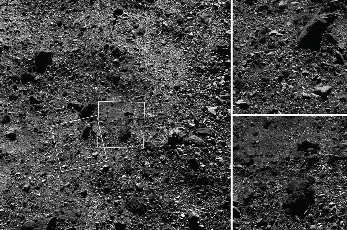Regolith pond on Bennu | The Planetary Society