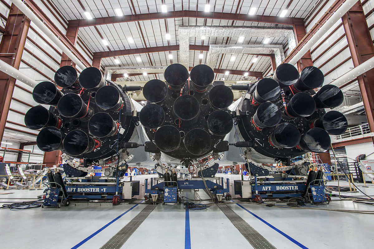 The business end of the Falcon Heavy | The Planetary Society