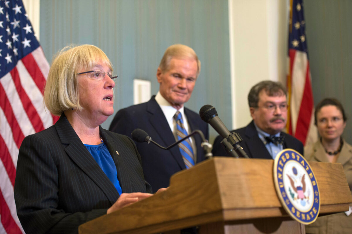 Sen. Patty Murray (D-WA) with Bill Nelson | The Planetary Society
