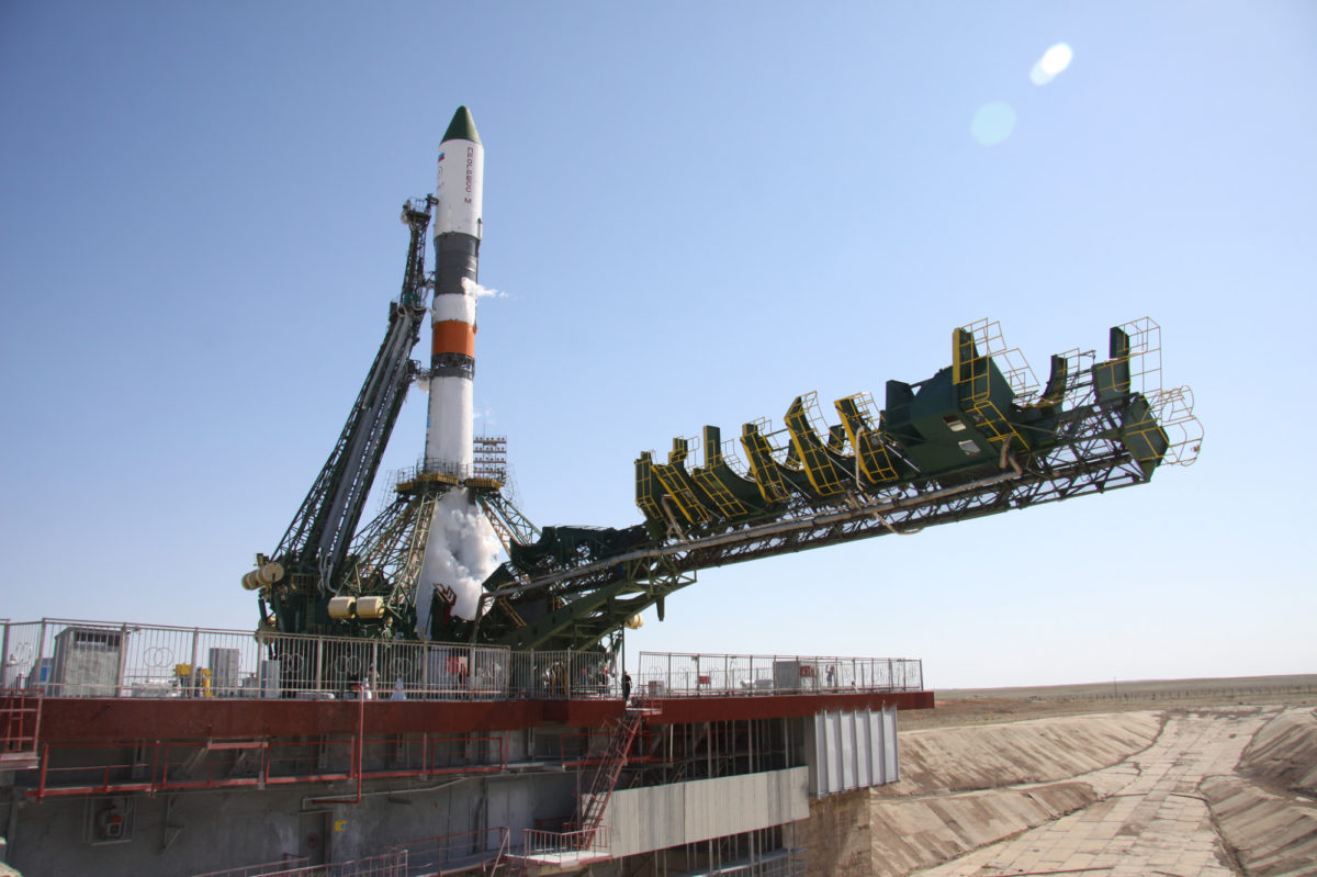 Progress M-28M on the pad | The Planetary Society