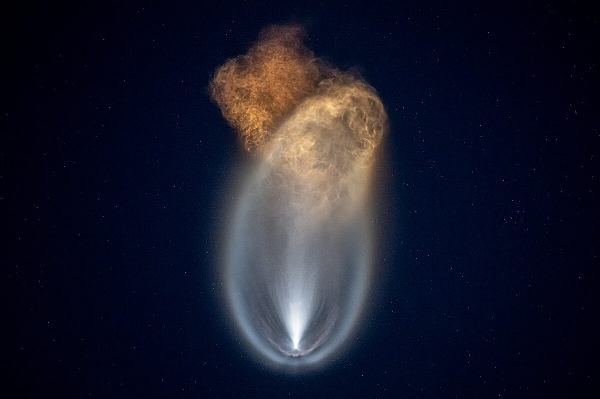 Inspiration4 Launch Nebula | The Planetary Society