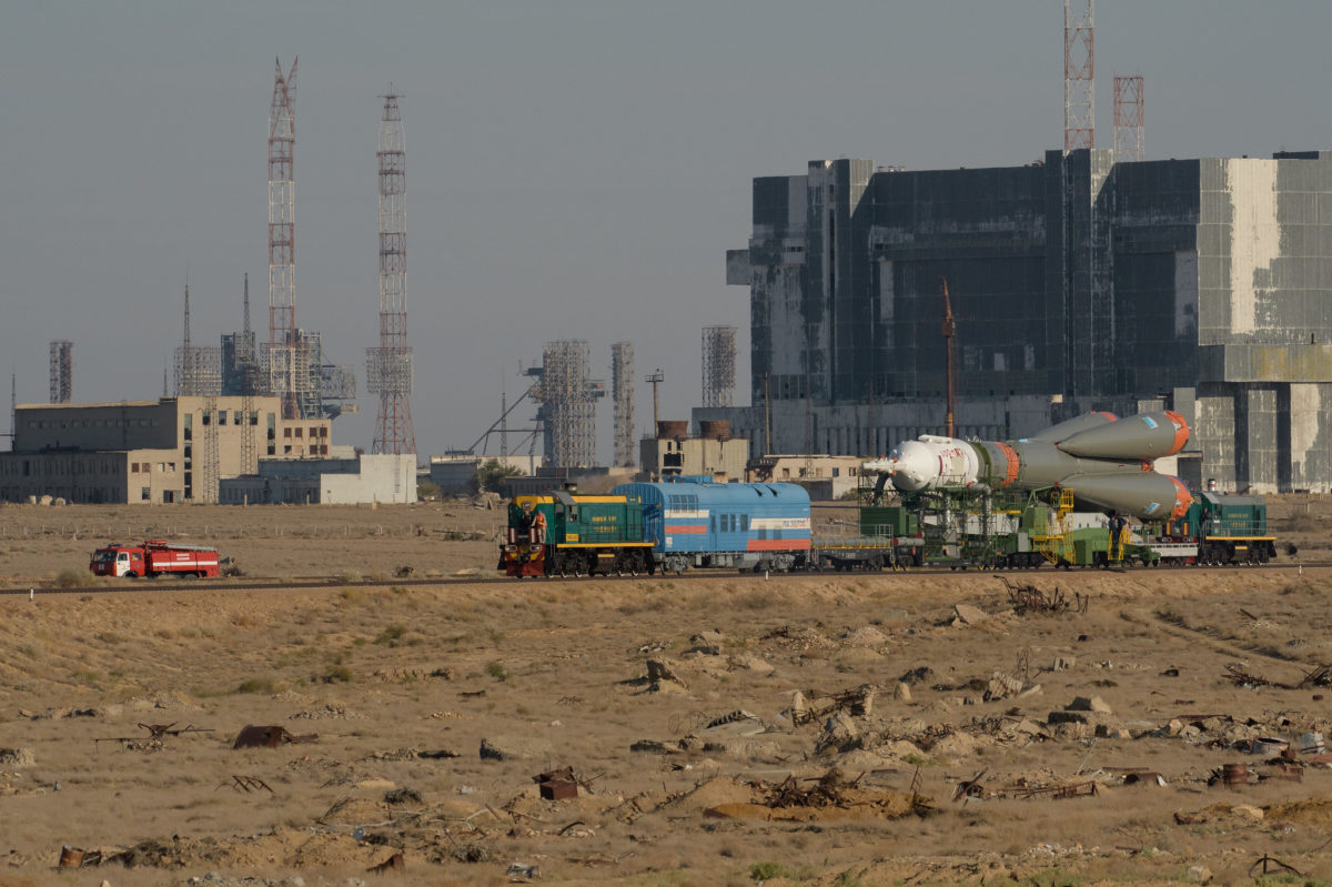 Soyuz rocket rollout | The Planetary Society