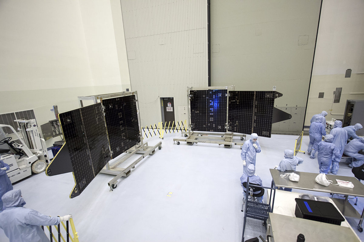Test-deploying MAVEN's solar panels, August… | The Planetary Society