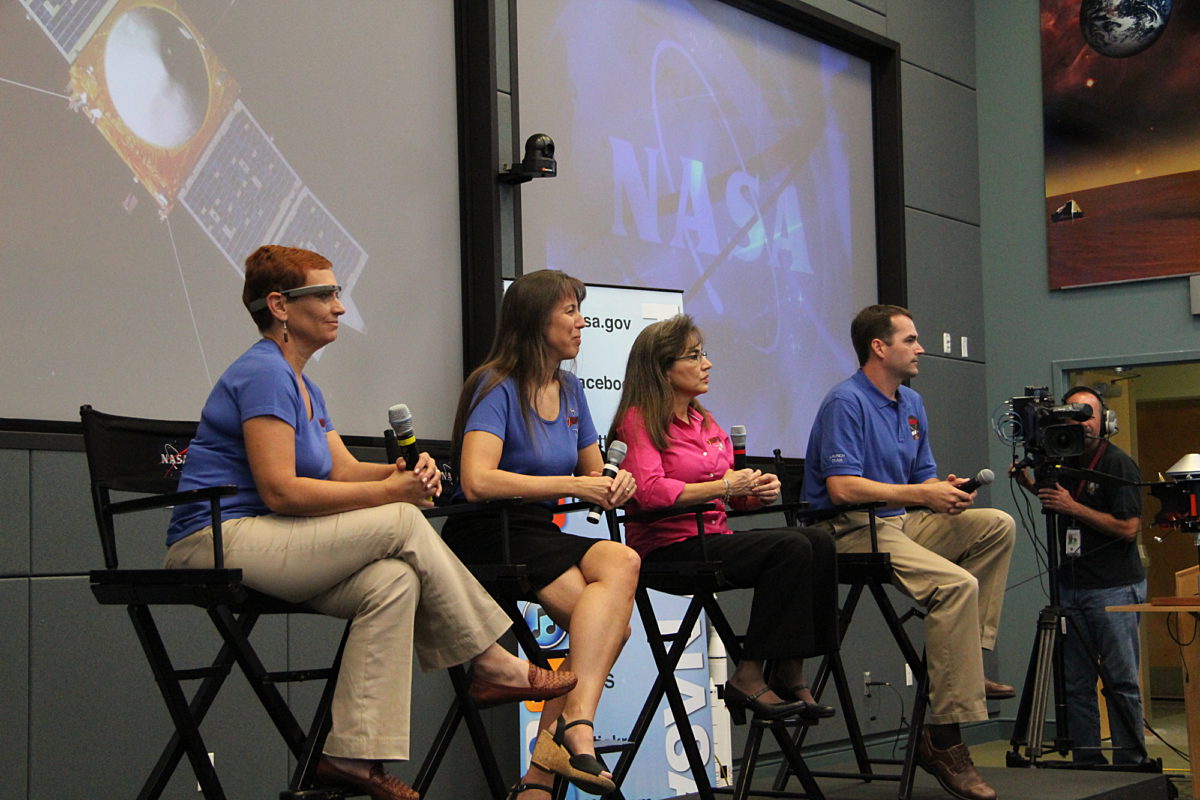 Lisa May, Kelly Fast, Sandra Cauffman, and… | The Planetary Society