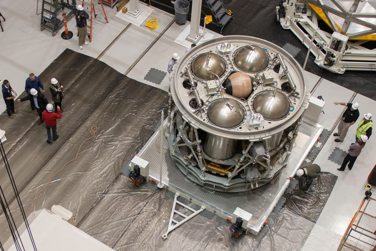 Orion ESM test article | The Planetary Society