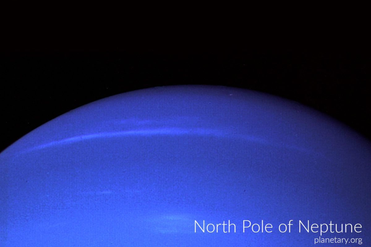 North pole postcard: Neptune | The Planetary Society