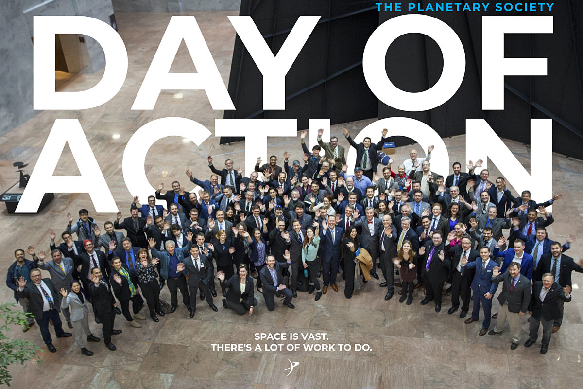 The 2020 Day of Action Title Card | The Planetary Society