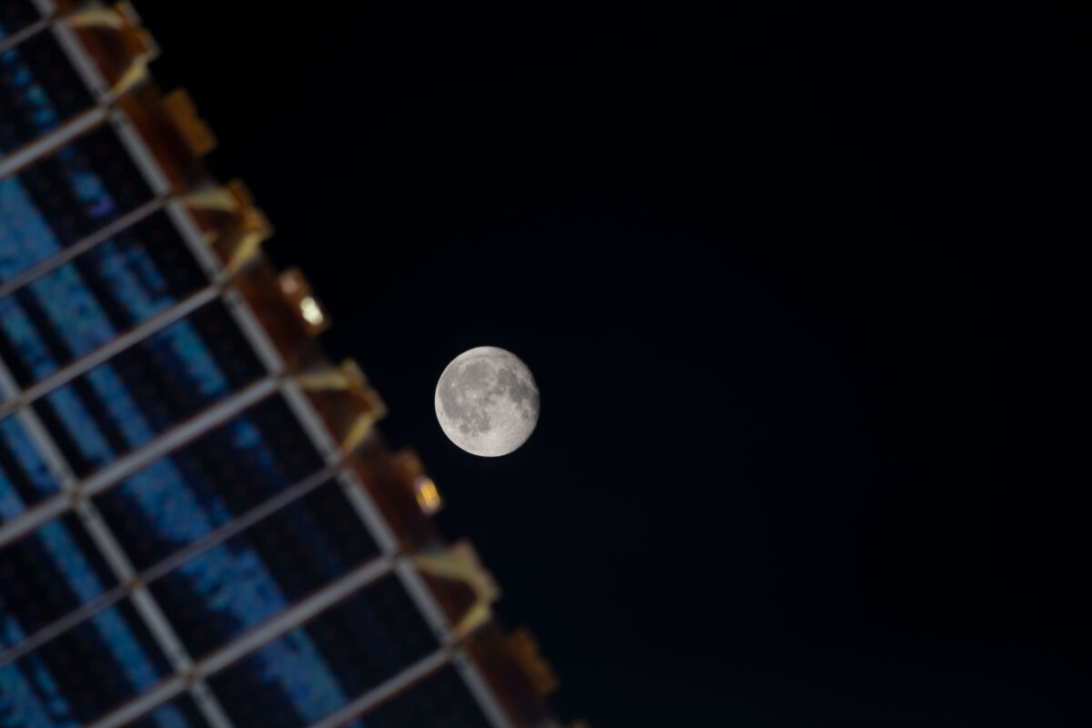 The Moon from the International Space Station | The Planetary Society
