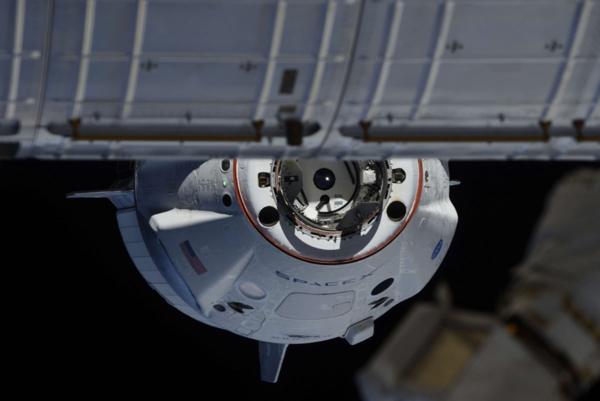 Crew Dragon approach 3 | The Planetary Society