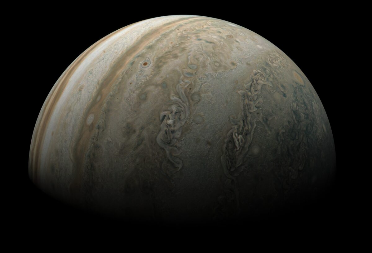 Jupiter's southern hemisphere from Juno | The Planetary Society