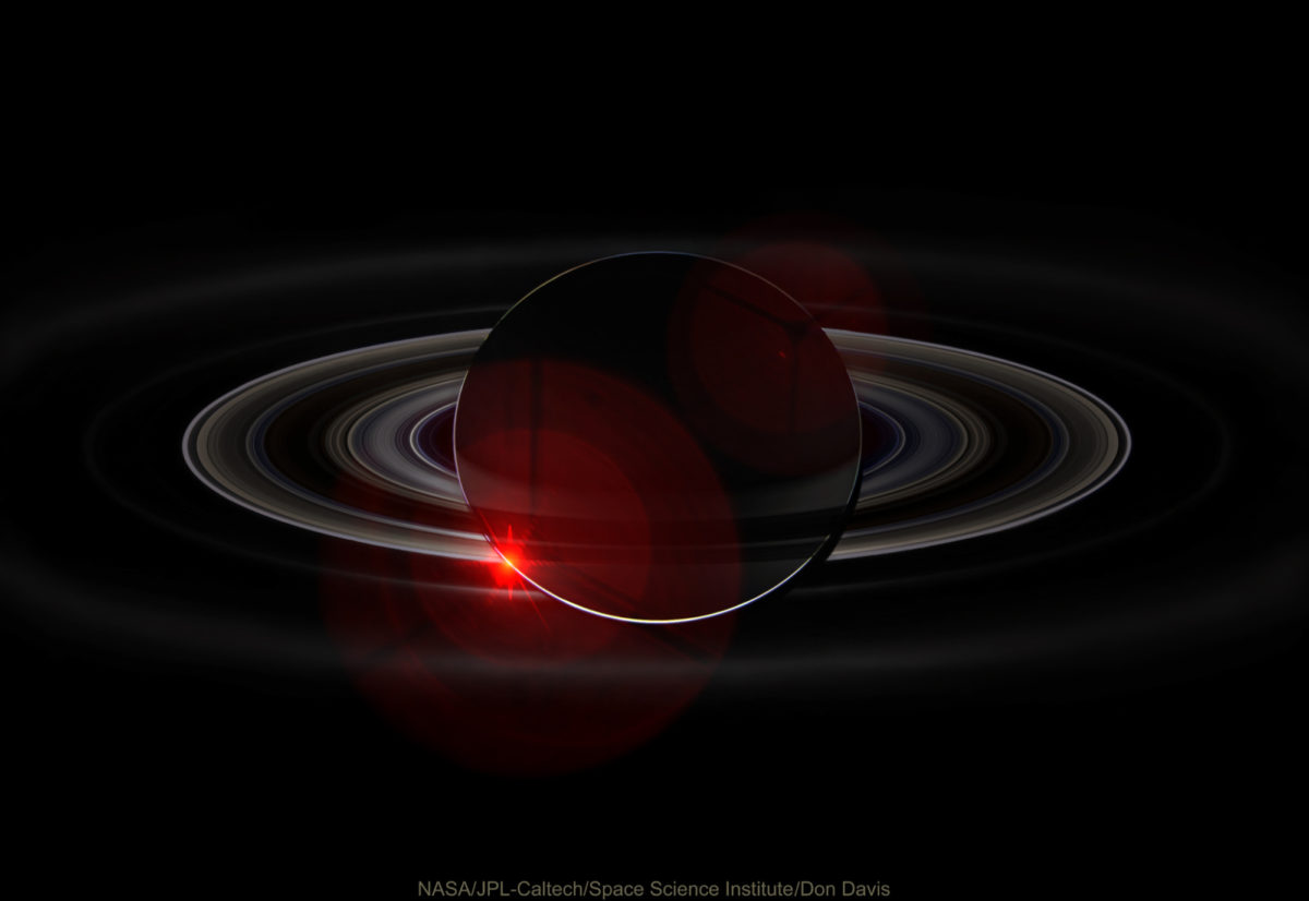Saturn eclipsing the Sun | The Planetary Society