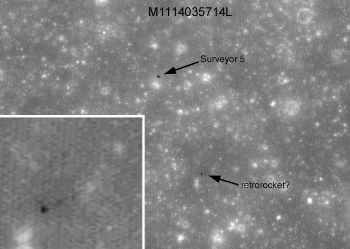 Surveyor 5 landing site and possible… | The Planetary Society
