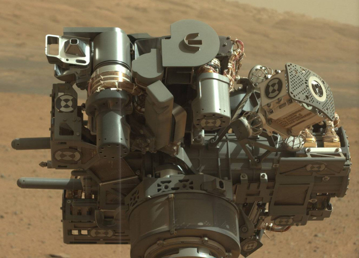 Curiosity's Turret: CHIMRA angle view | The Planetary Society