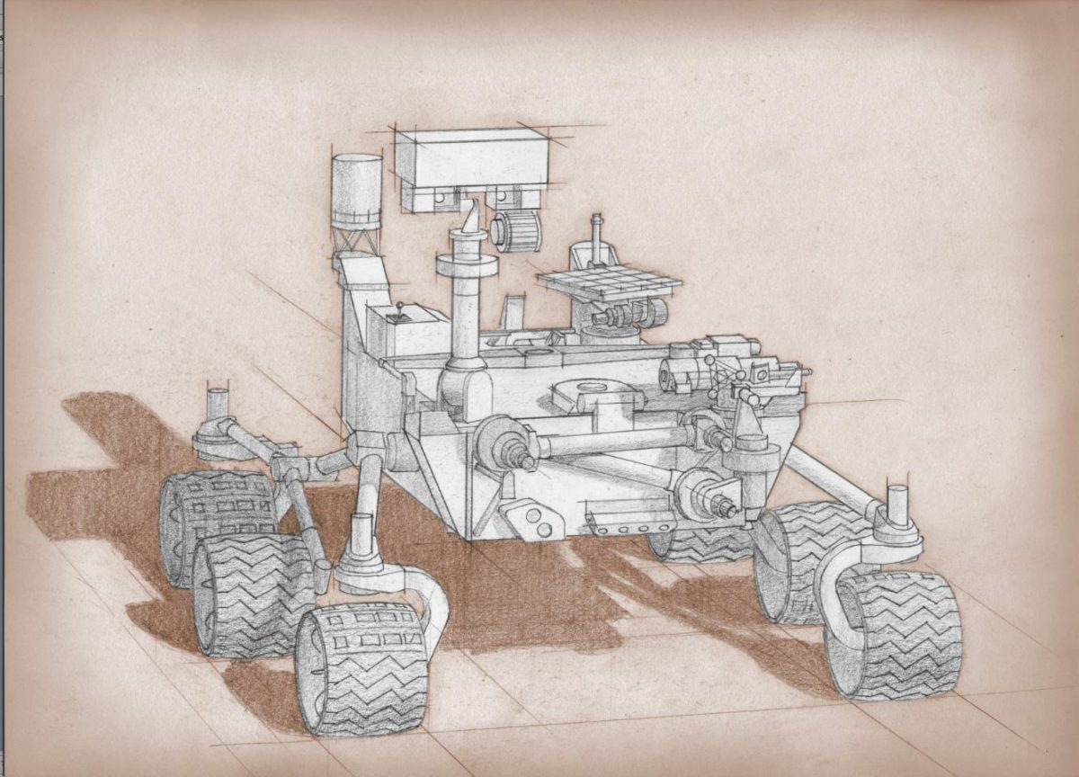 Mars 2020 rover concept sketch | The Planetary Society