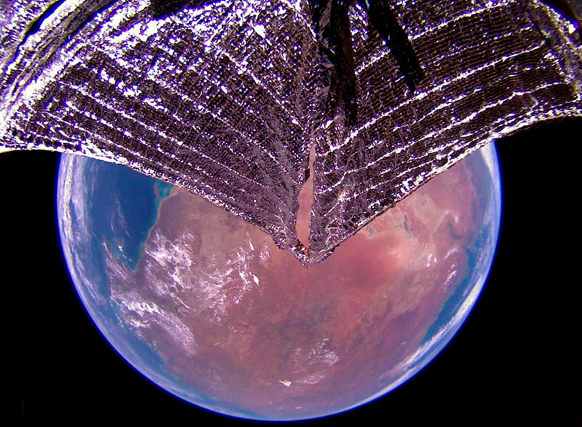 LightSail 2 image of central Australia | The Planetary Society