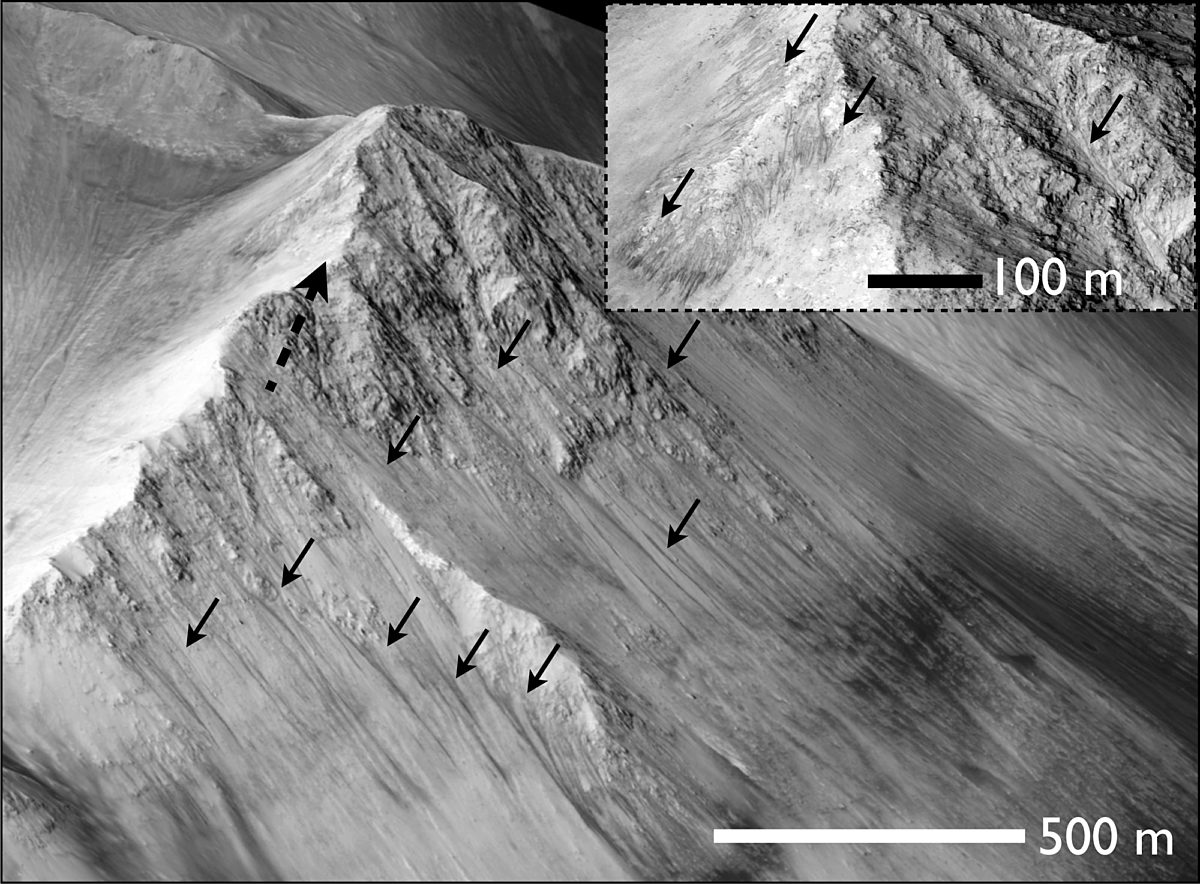 What’s Seeping on Mars? Recurring Slope Lineae | The Planetary Society