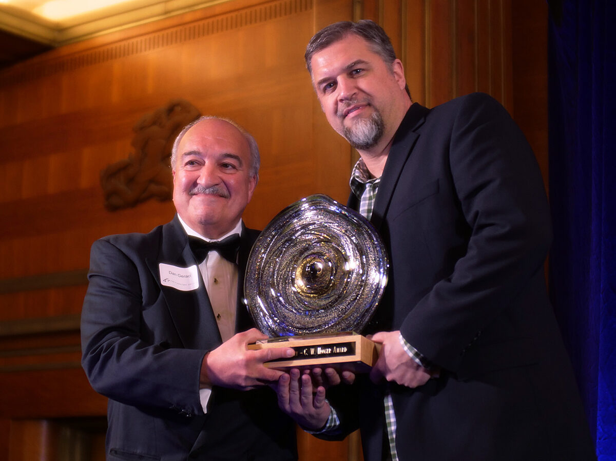 Taner Halicioglu is awarded the C. Wallace… | The Planetary Society