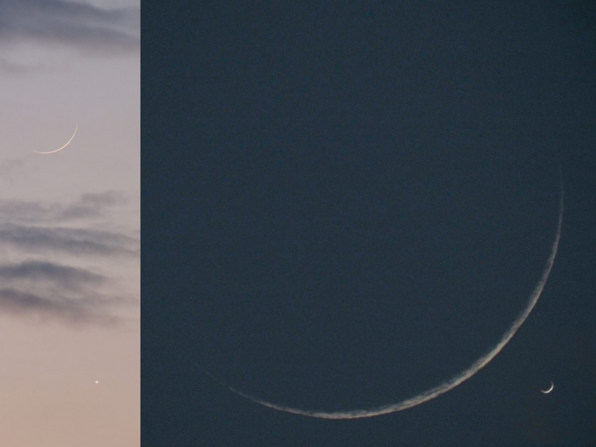 Two crescents: New moon, old Venus | The Planetary Society