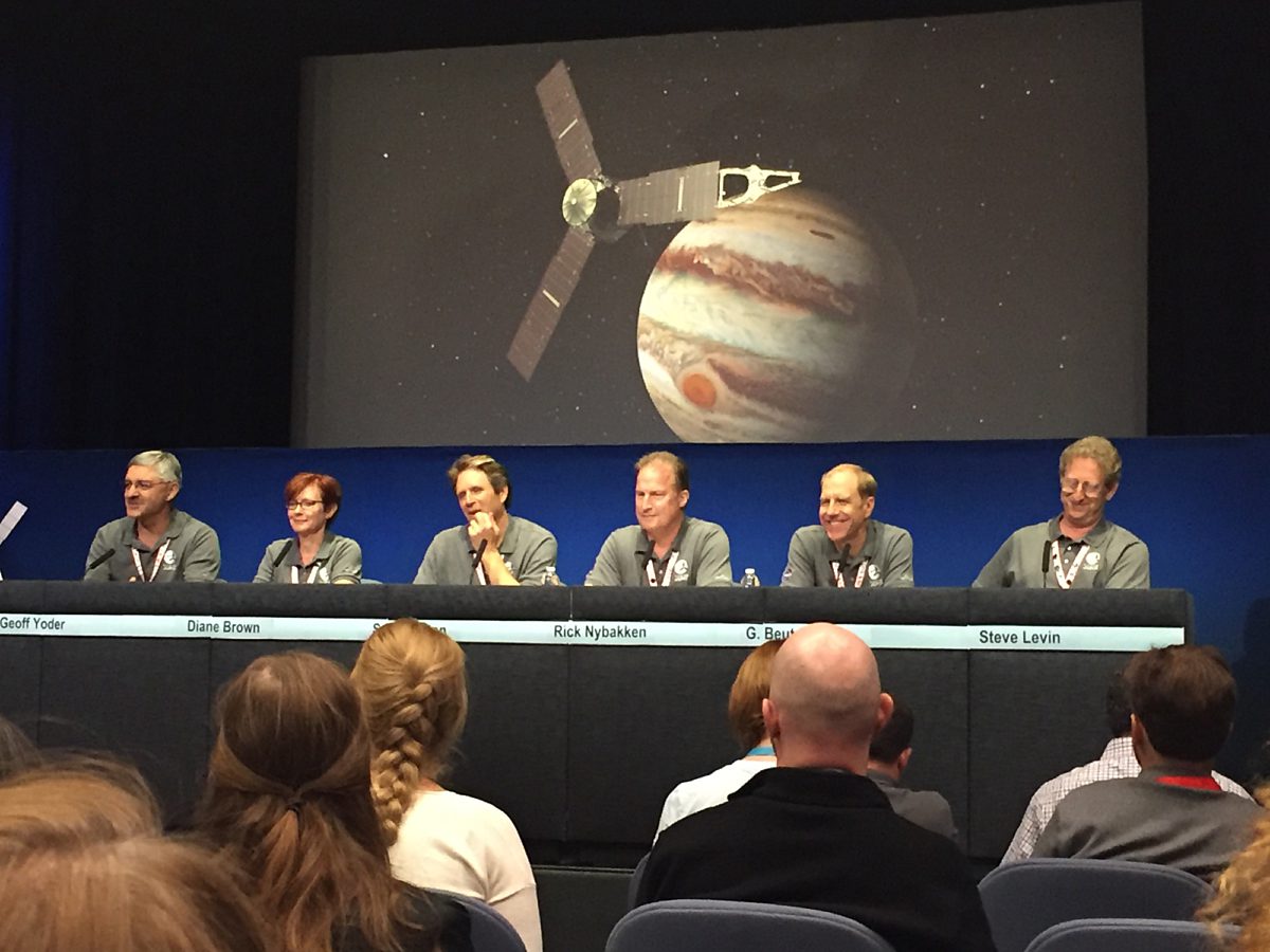 Juno post-orbital insertion media briefing | The Planetary Society