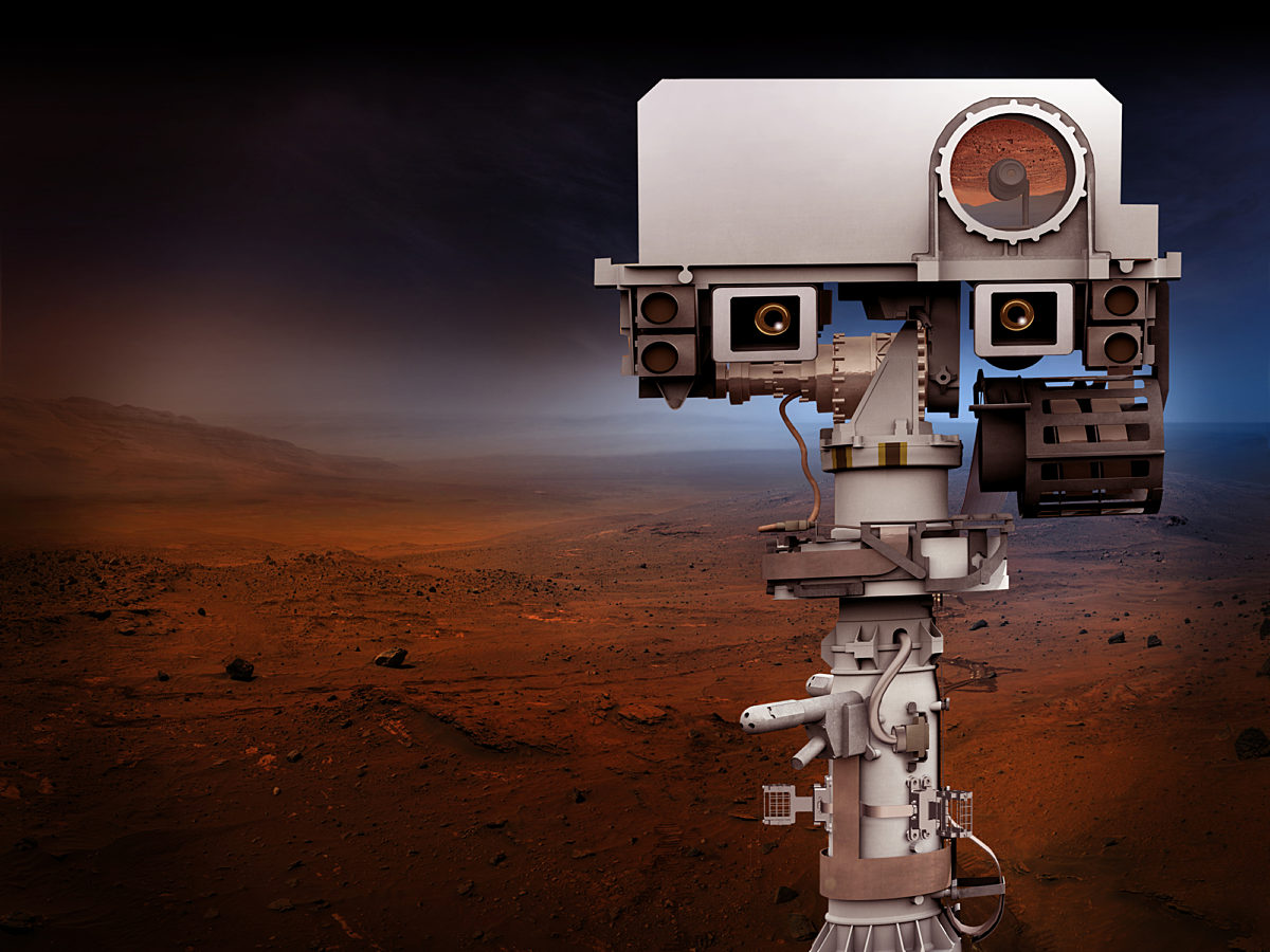 Mars 2020 rover mast on Mars | The Planetary Society