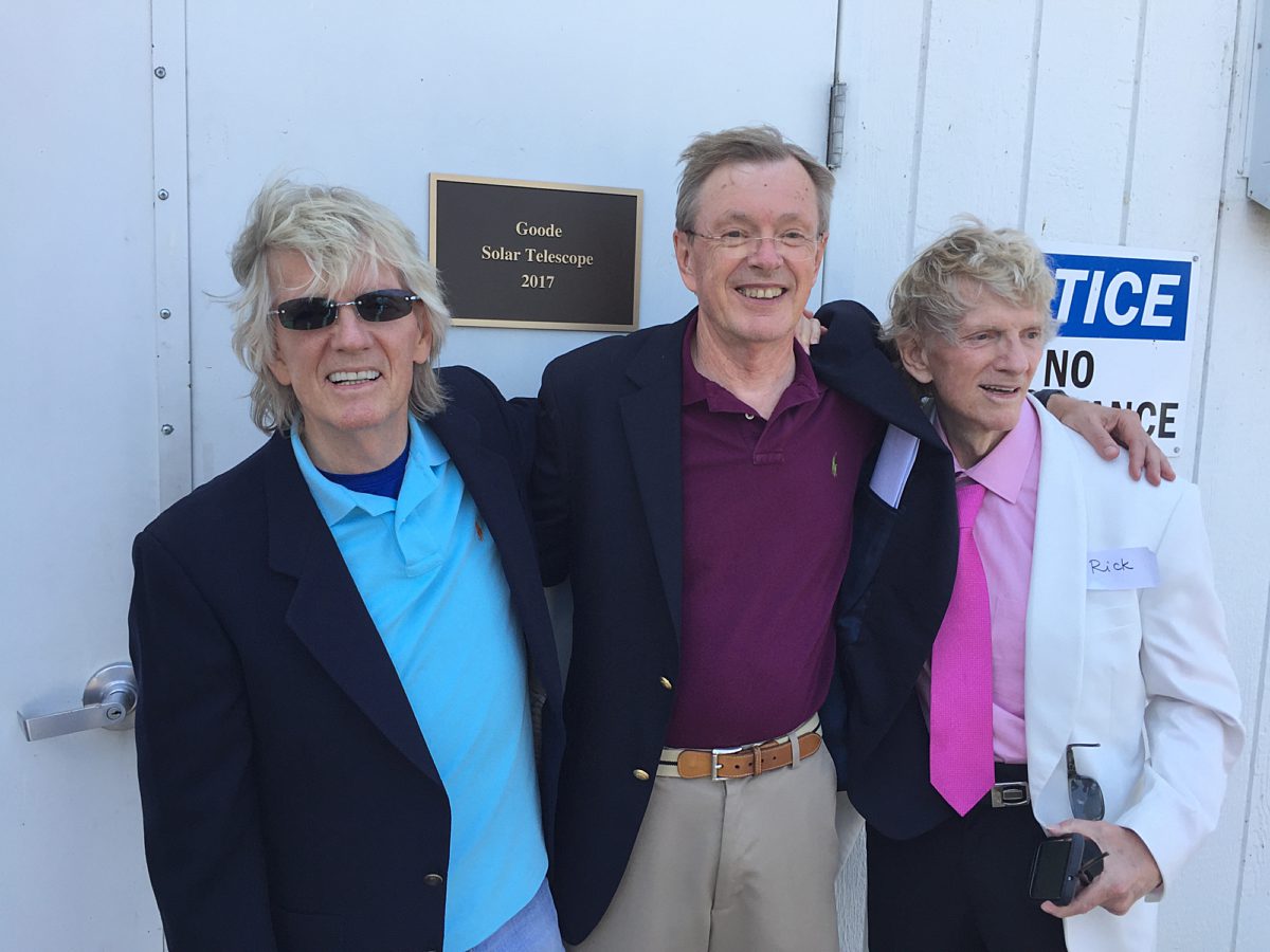 Phil Goode with brothers | The Planetary Society